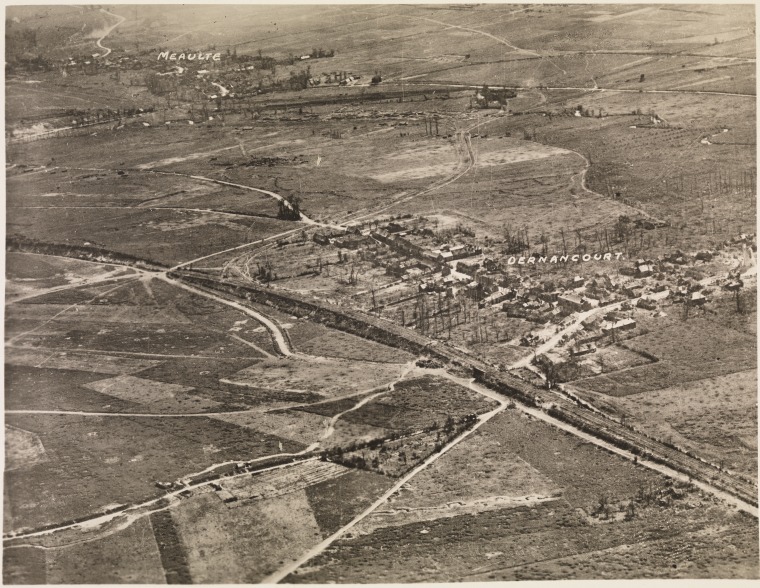 Meaulte and Dernancourt, 1918. - JPG 191.9 KB