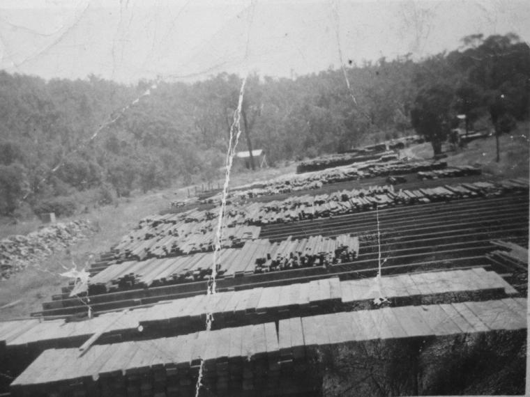 Hakea mill, Asquith bridge and Wuraming, 1948-49. - JPG 56.6 KB