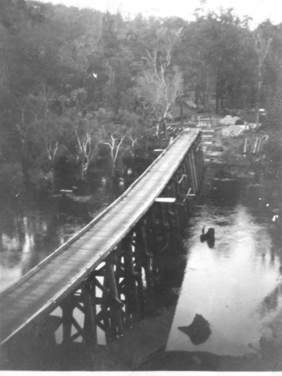 Hakea mill, Asquith bridge and Wuraming, 1948-49. - JPG 48.2 KB