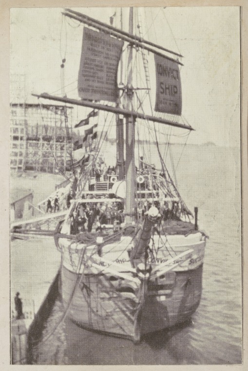 Convict ship. - State Library of Western Australia