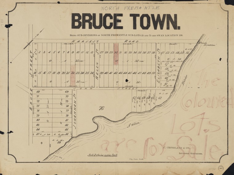 Bruce Town. - JPG 104.5 KB