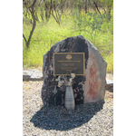 Memorials to the Lockyer brothers at Whim Creek Hotel.