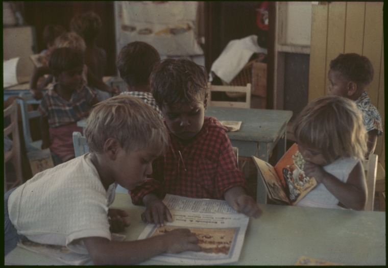 Children at Allawah Grove Kindergarten, 26 February 1960. - JPG 75.1 KB