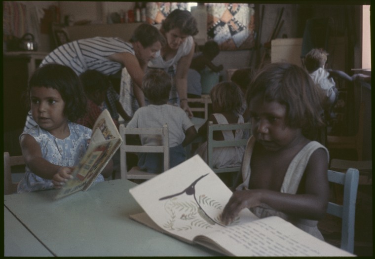 Children at Allawah Grove Kindergarten, 26 February 1960. - JPG 72.8 KB