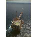 Aerial photographs of the North Rankin 'A' platform on the North West ...