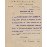 Edith Cowan and Cowan family correspondence. - JPG 124.3 KB