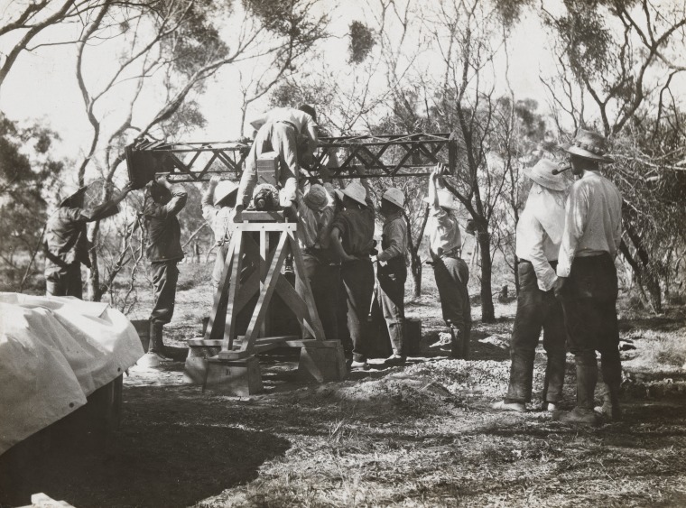 The University of Toronto's 11-foot camera, 1922 Wallal Solar Eclipse ...