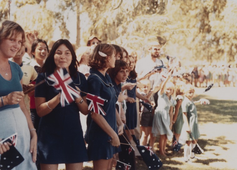 Prince Charles visits Paraburdoo Primary School, 22 March 1979. - JPG ...