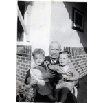 William Painter 'Grandad' with Neil Tuckwell and Rowland Law-Davis ...