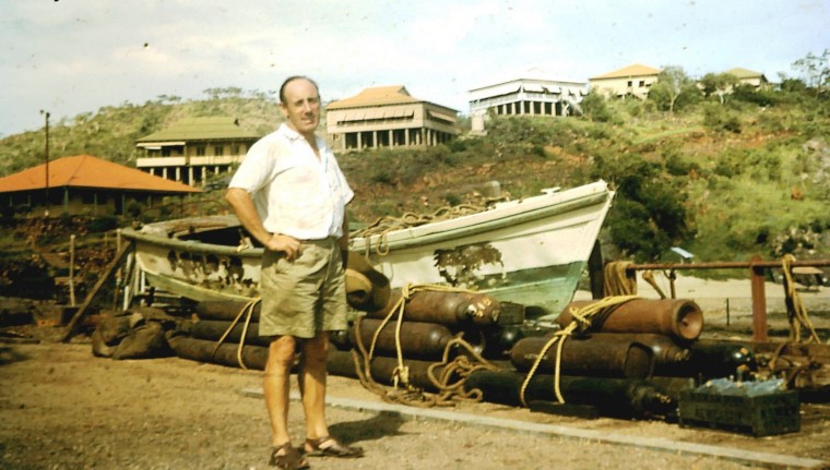 Rev. Rhys Price, missionary from Wotjulum Mission visiting Cockatoo ...