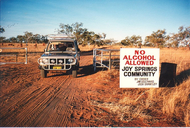 Joy Springs Community near Fitzroy Crossing, no alcohol allowed. - JPG ...