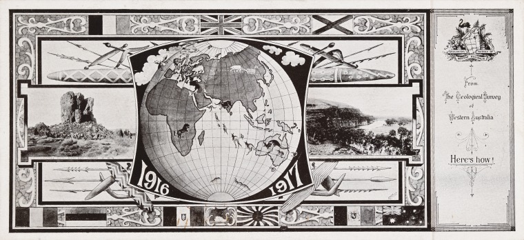 Geological Survey of Western Australia postcards. - JPG 117.8 KB