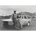 Peter Wherrett at the Tom Price Speedway.