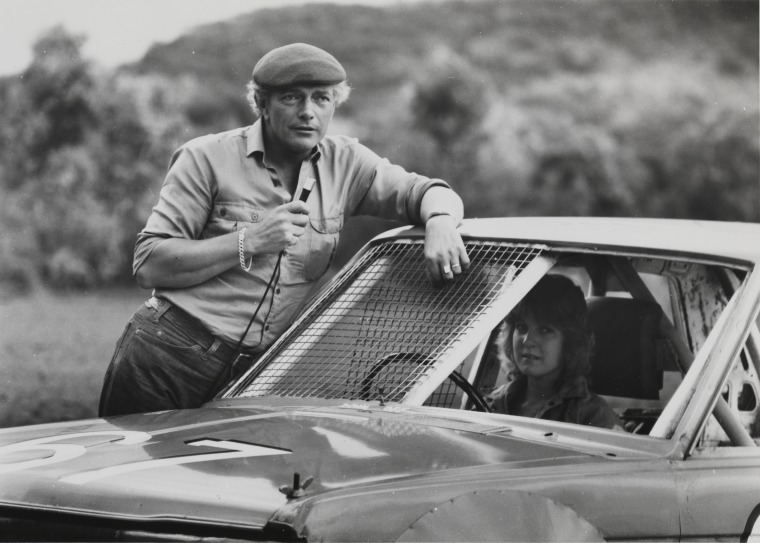 Peter Wherrett at the Tom Price Speedway. - JPG 94.9 KB