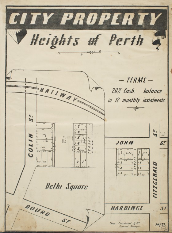 City Property Heights of Perth. - State Library of Western Australia