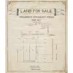 Cadastral map of Perth.