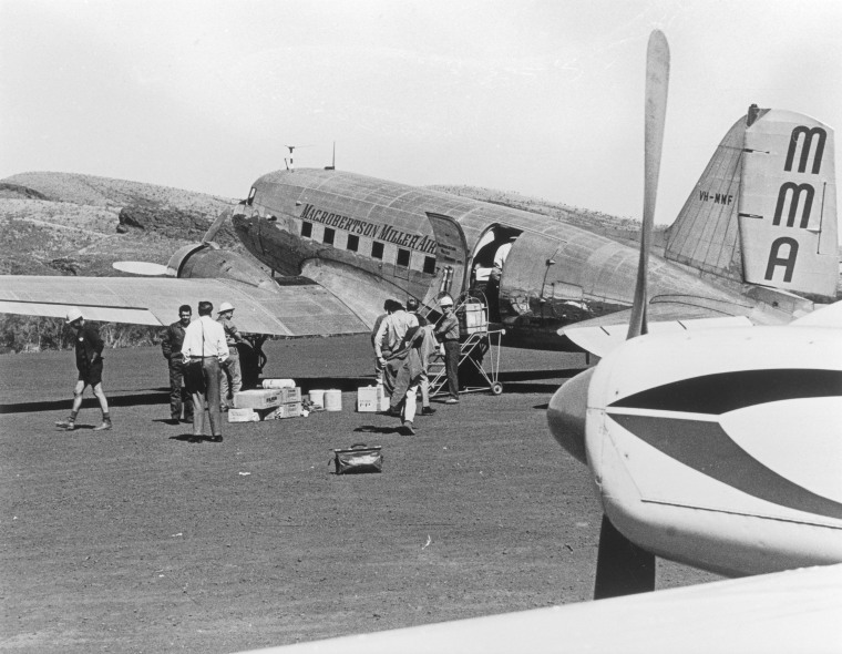 MMA planes RMA Murchison (VH-MMM) and RMA Fortescue (VH-MMF) at Tom ...