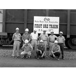 The first train of iron ore from Pannawonica to Cape Lambert, 8 August ...
