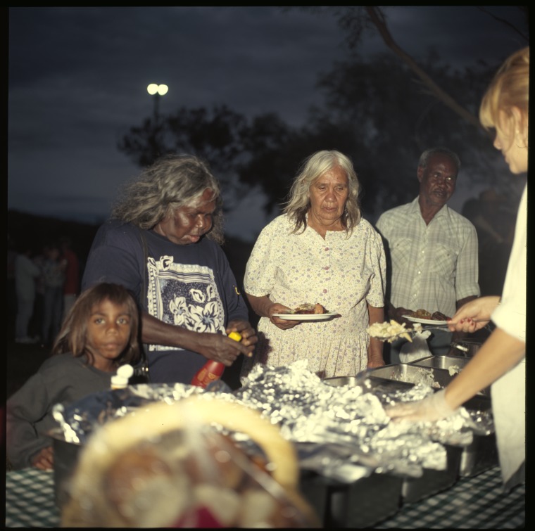 BBQ to celebrate the Yandi Land Use Agreement between Hamersley Iron ...