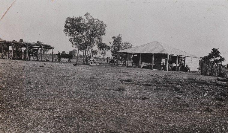 Ruby Plains Station homestead. - JPG 123.6 KB