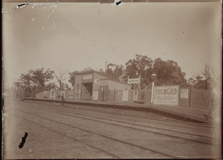 Waroona Railway Station, Western Australia. - JPG 89.6 KB