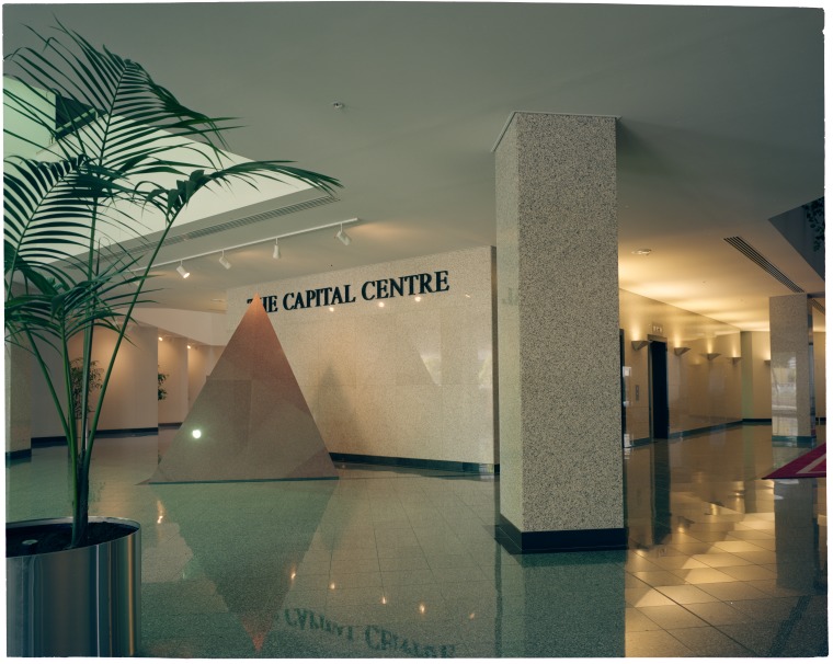Exterior, foyer and atrium of the Capital Centre, 256 St Georges ...