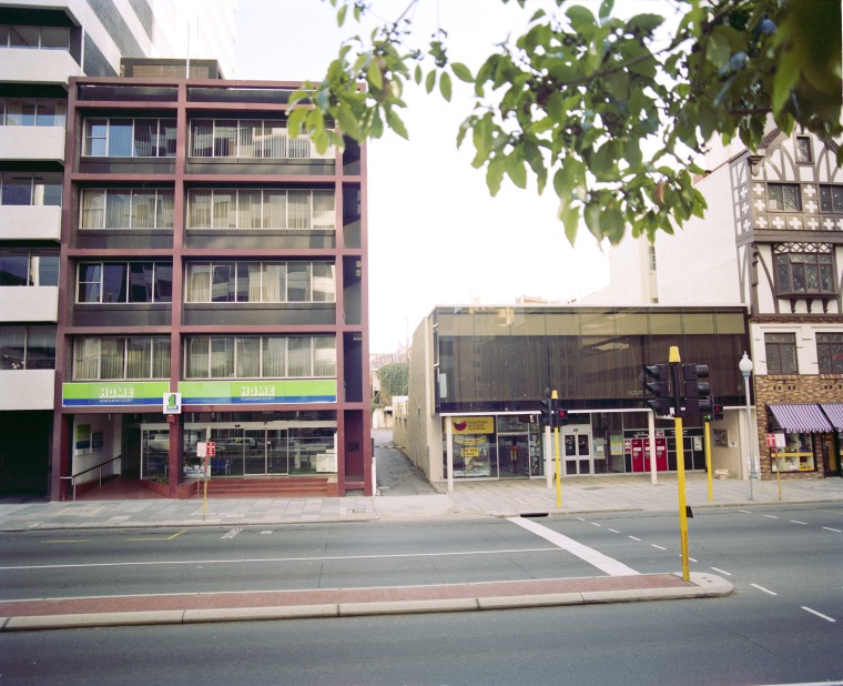 View down the laneway between 62 and 66 St Georges Terrace, Perth, 25 ...