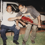 Aboriginal Australian pastor and evangelist Ron Williams with his ...