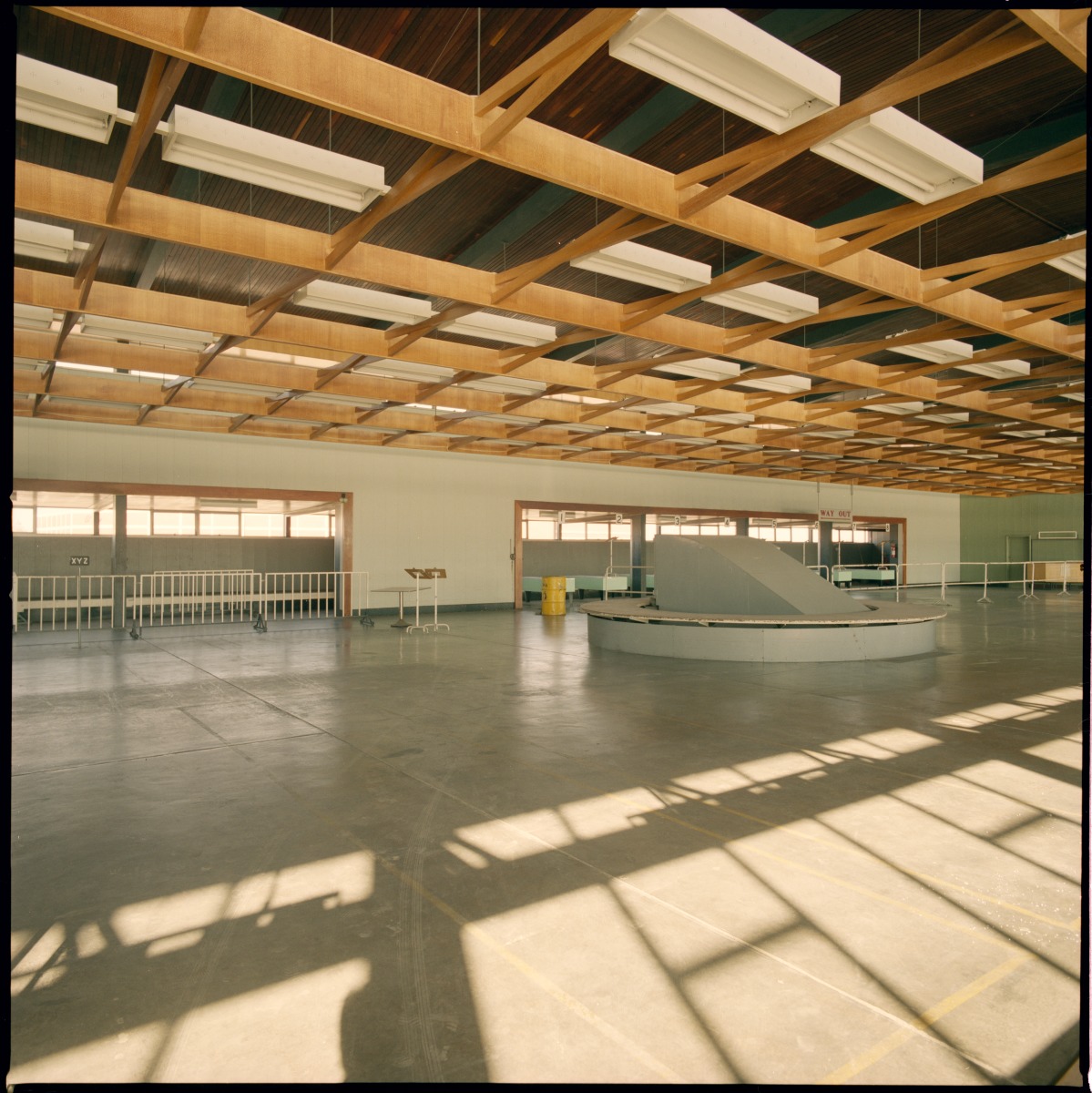 Perth Airport terminal exterior and interior, 16 June 1986. - JPG 324.0 KB