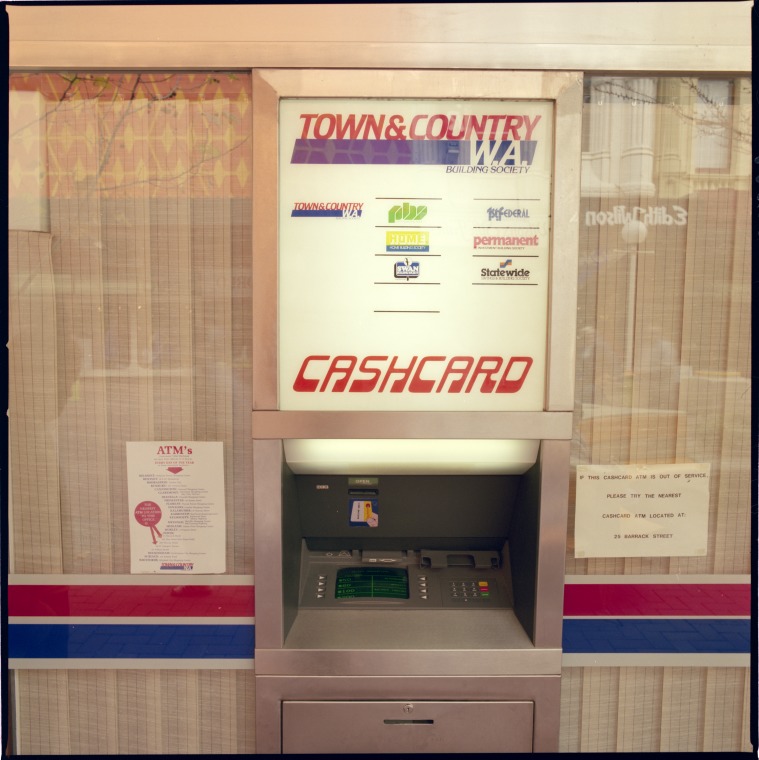 A Town & Country W.A. Building Society ATM, Perth, 27 August 1986 ...
