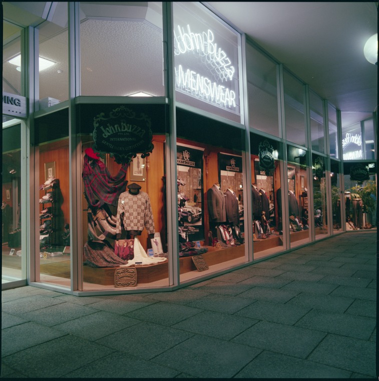 John Buzza at John Buzza Menswear, 50 Bayview Terrace, Claremont, 7 May ...