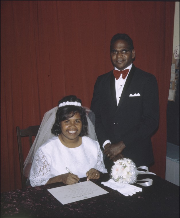 Wedding of Pater Jamieson and Vina Sambo, Gawler Church of Christ, 4 ...