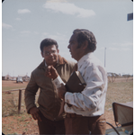 Rodney Rivers and Ron Bonney at Mt Margaret Community.