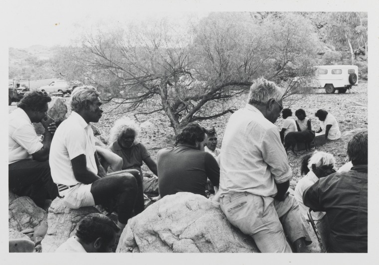 Department of Aboriginal Affairs District Officers and bush meetings ...