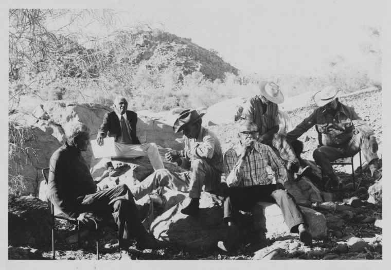 Department of Aboriginal Affairs District Officers and bush meetings ...