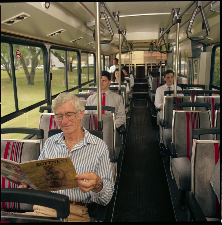 A Citylink route 885 bus operating between Lynwood and Perth, 21 ...
