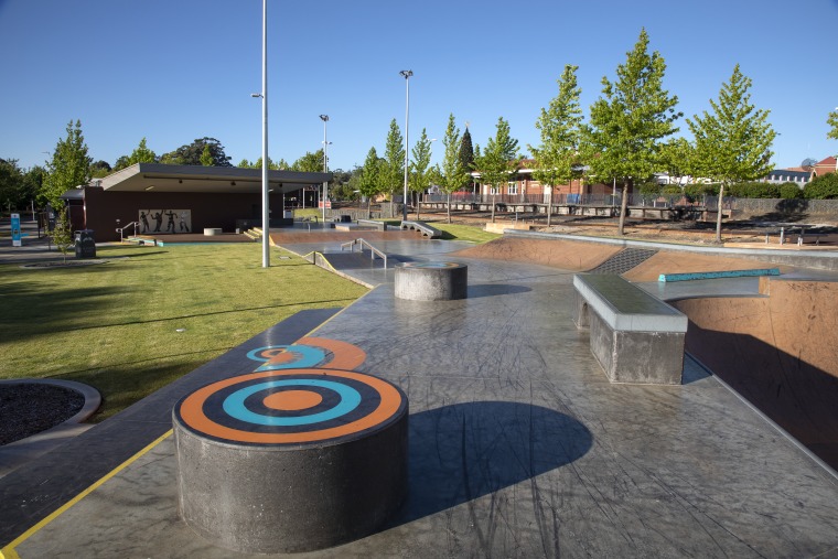 Manjin Park and the Manjin Recreation Plaza, Manjimup, 13 December 2018 ...