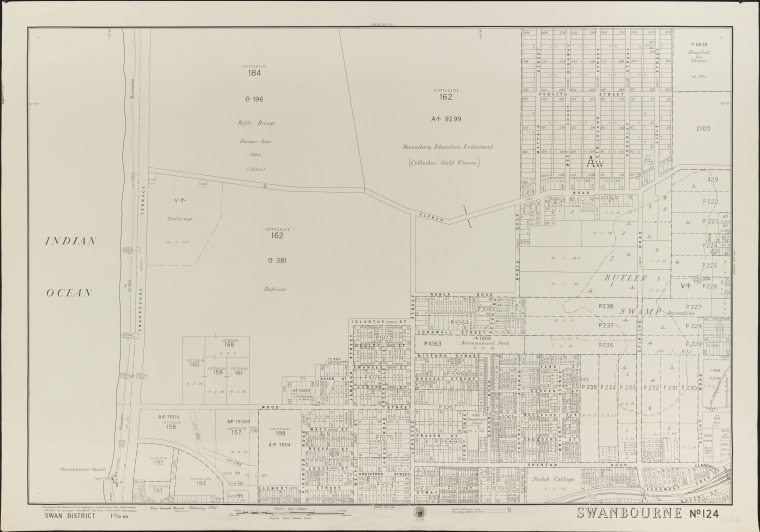 [Western Australia Bonnes 4 chain cadastral series] : - JPG 84.8 KB