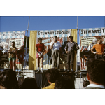 Stewart's Troupe boxers at the Gnowangerup Show.