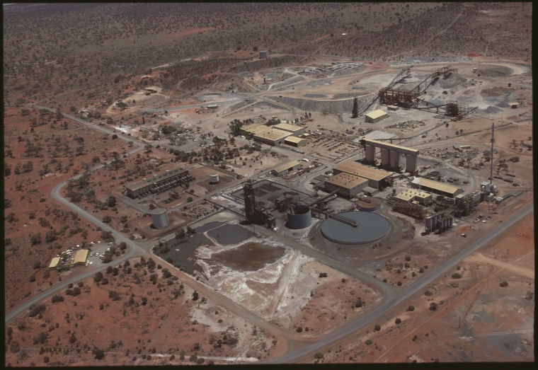 Aerial views of the Windarra Nickel Project, Western Australia, 7 & 8 ...