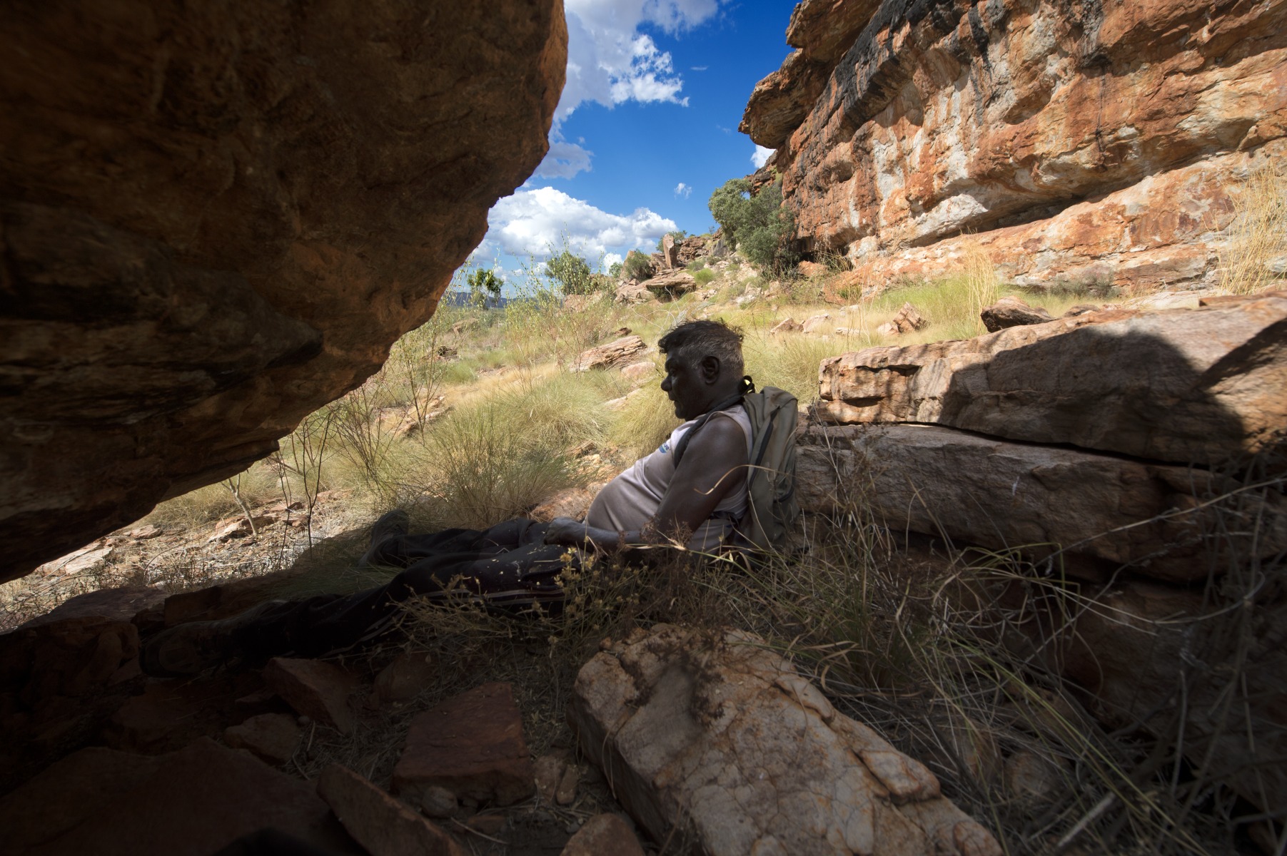 Surviving a trip to the Texas Downs rock art site, 18-19 May 2019. - JPG 572.6 KB