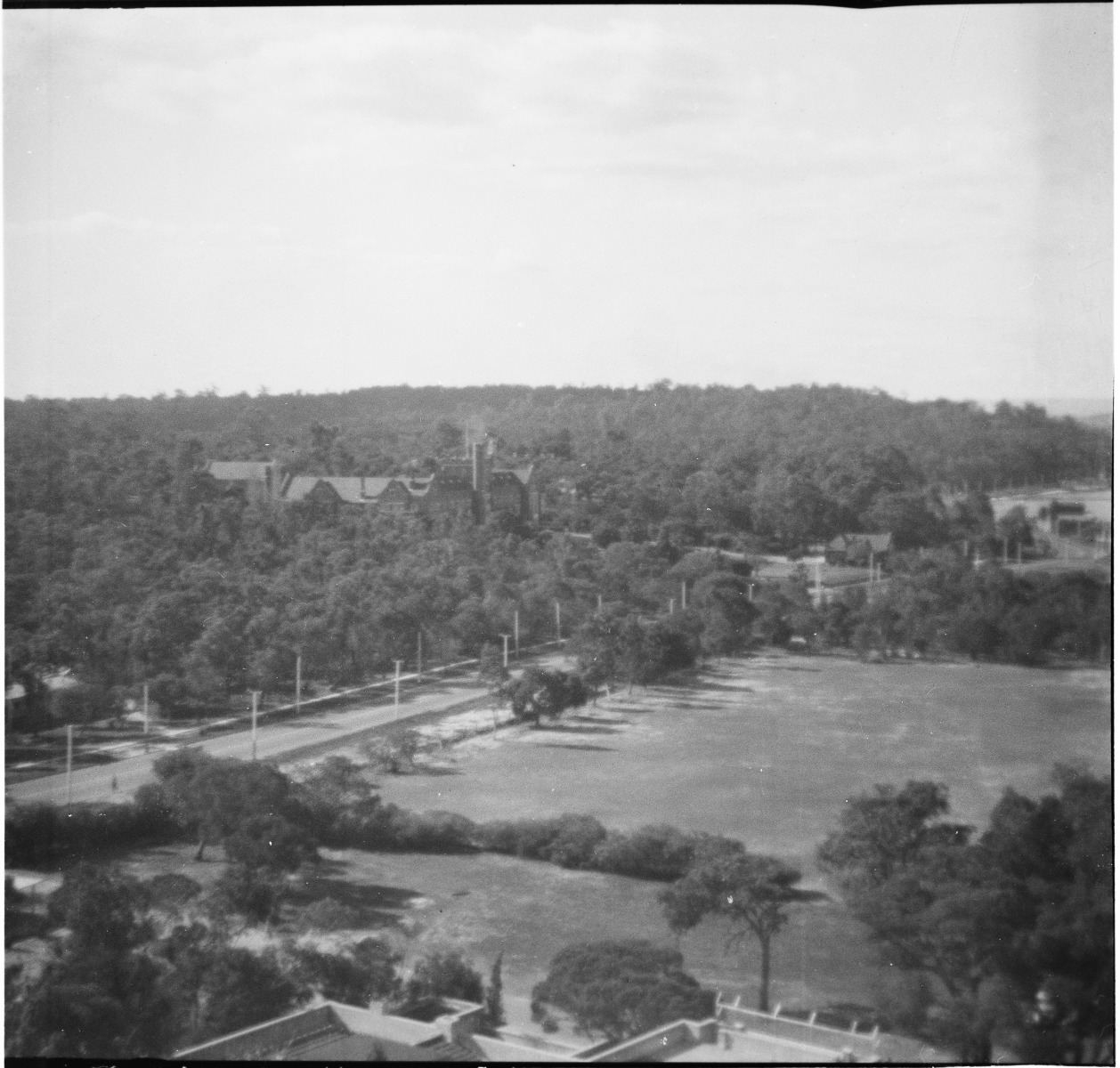 Views from the Winthrop Hall Tower, University of Western Australia ...