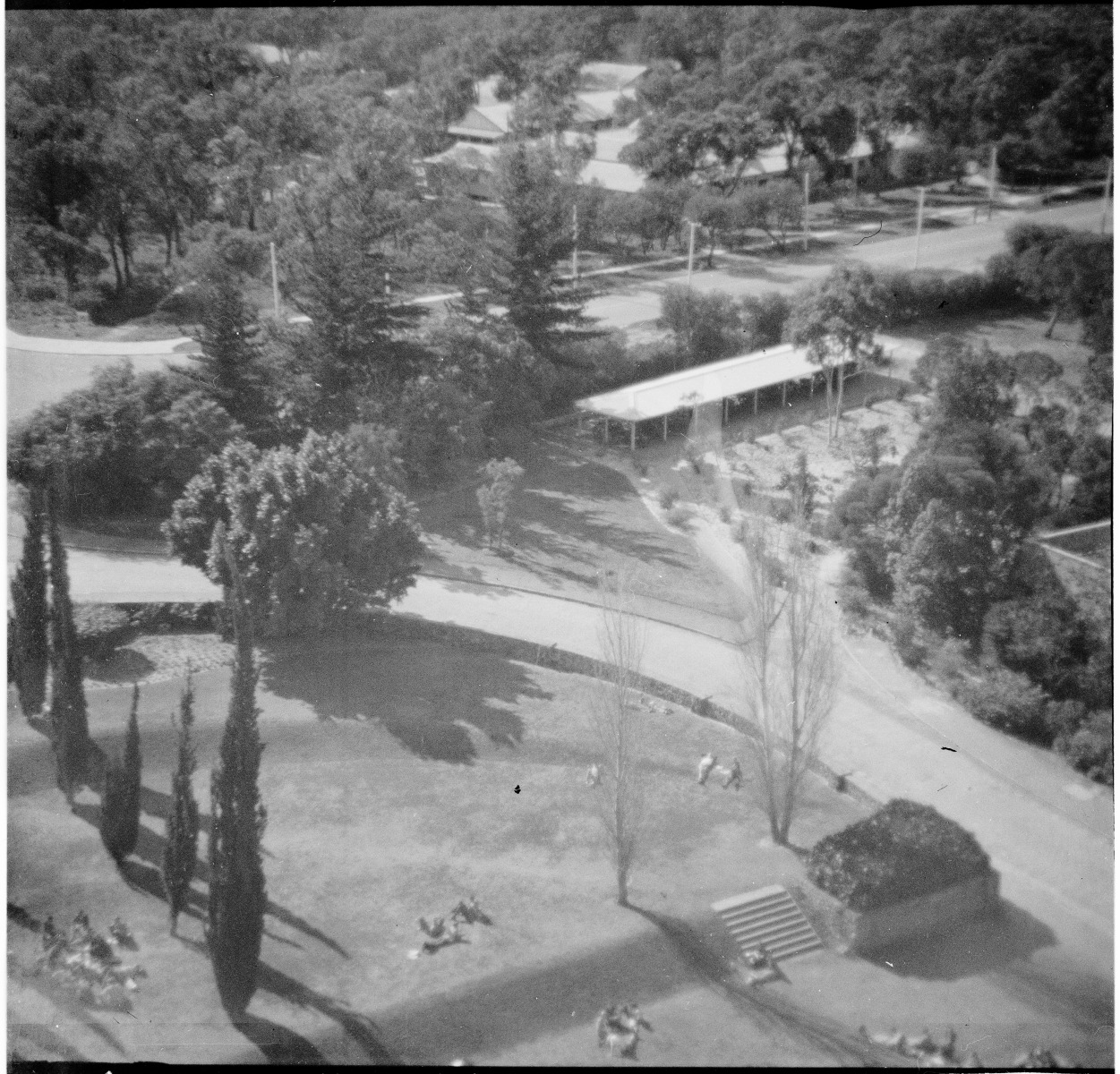 Views from the Winthrop Hall Tower, University of Western Australia ...