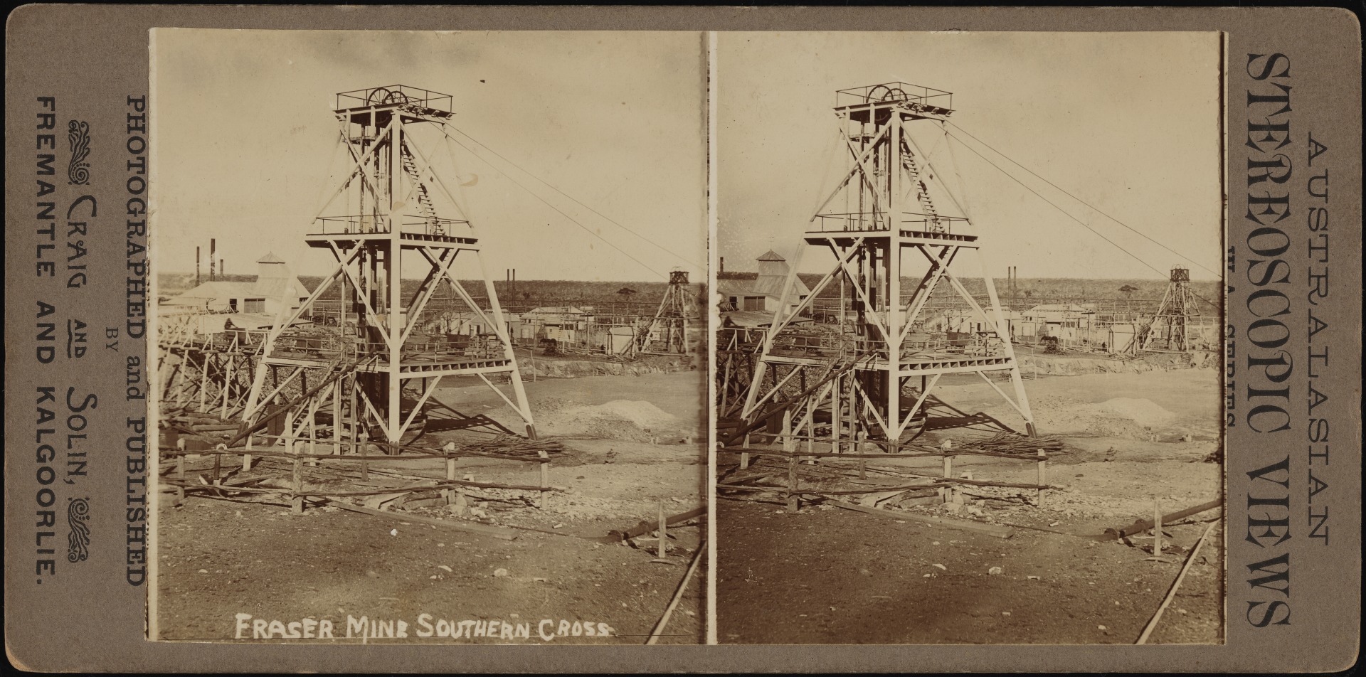 Fraser's Gold Mine, Southern Cross, Western Australia. - JPG 571.7 KB