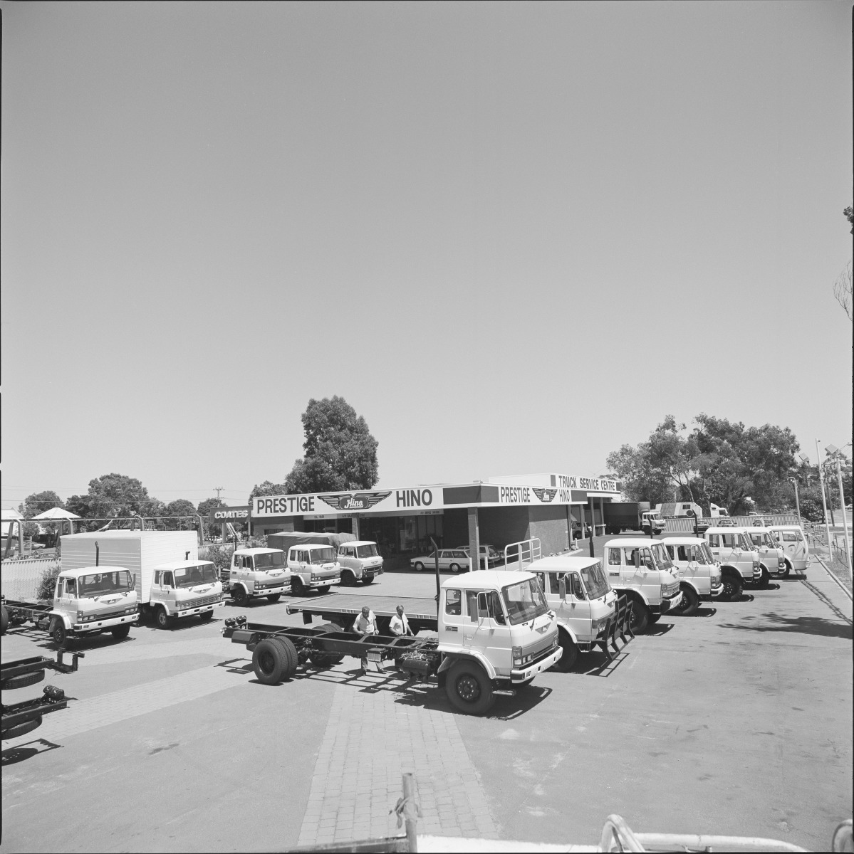 Frank Tenaglia at Prestige Hino Truck Service Centre, 248 Great Eastern ...