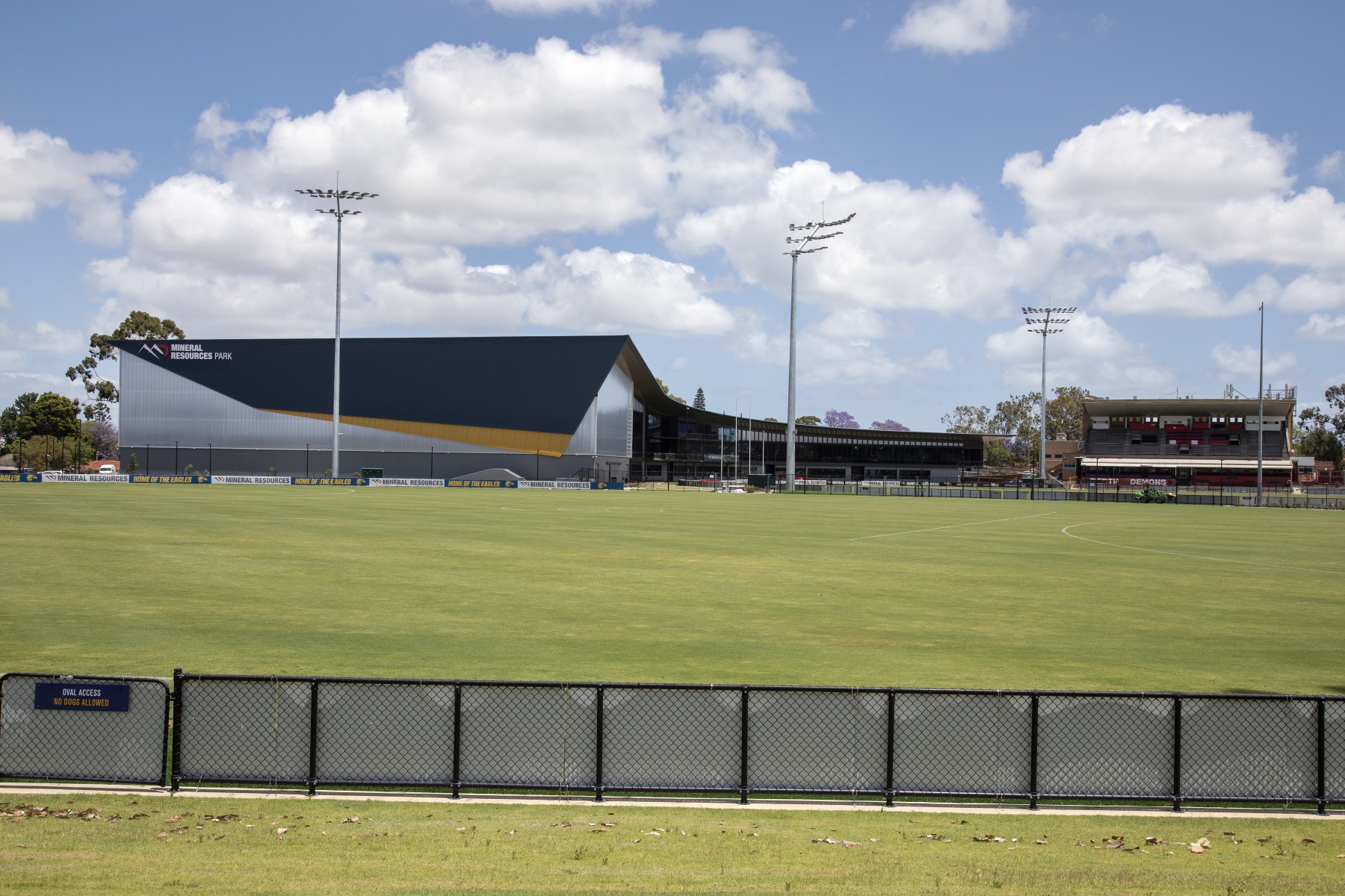 Mineral Resources Park, Lathlain, headquarters of the West Coast Eagles ...
