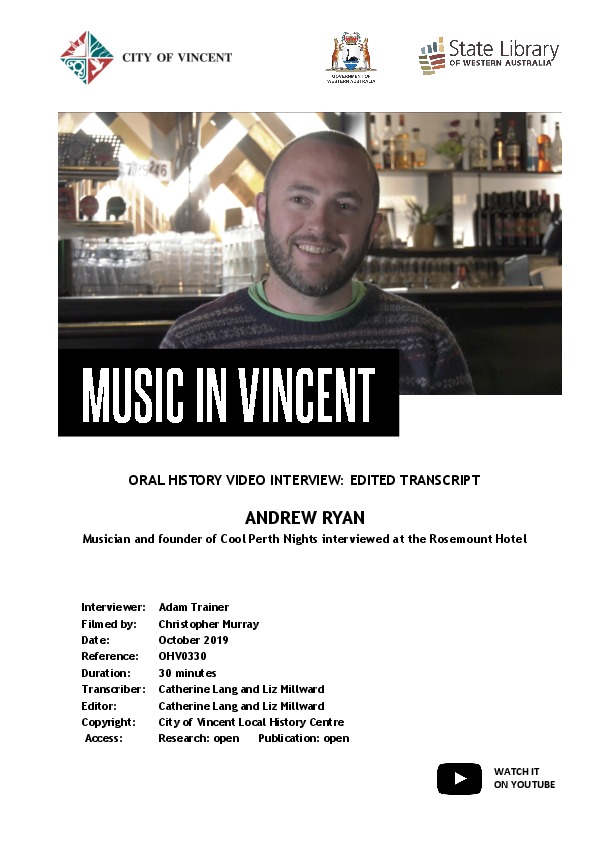 Interview with Andrew Ryan in 2019 / - PDF 1.4 MB