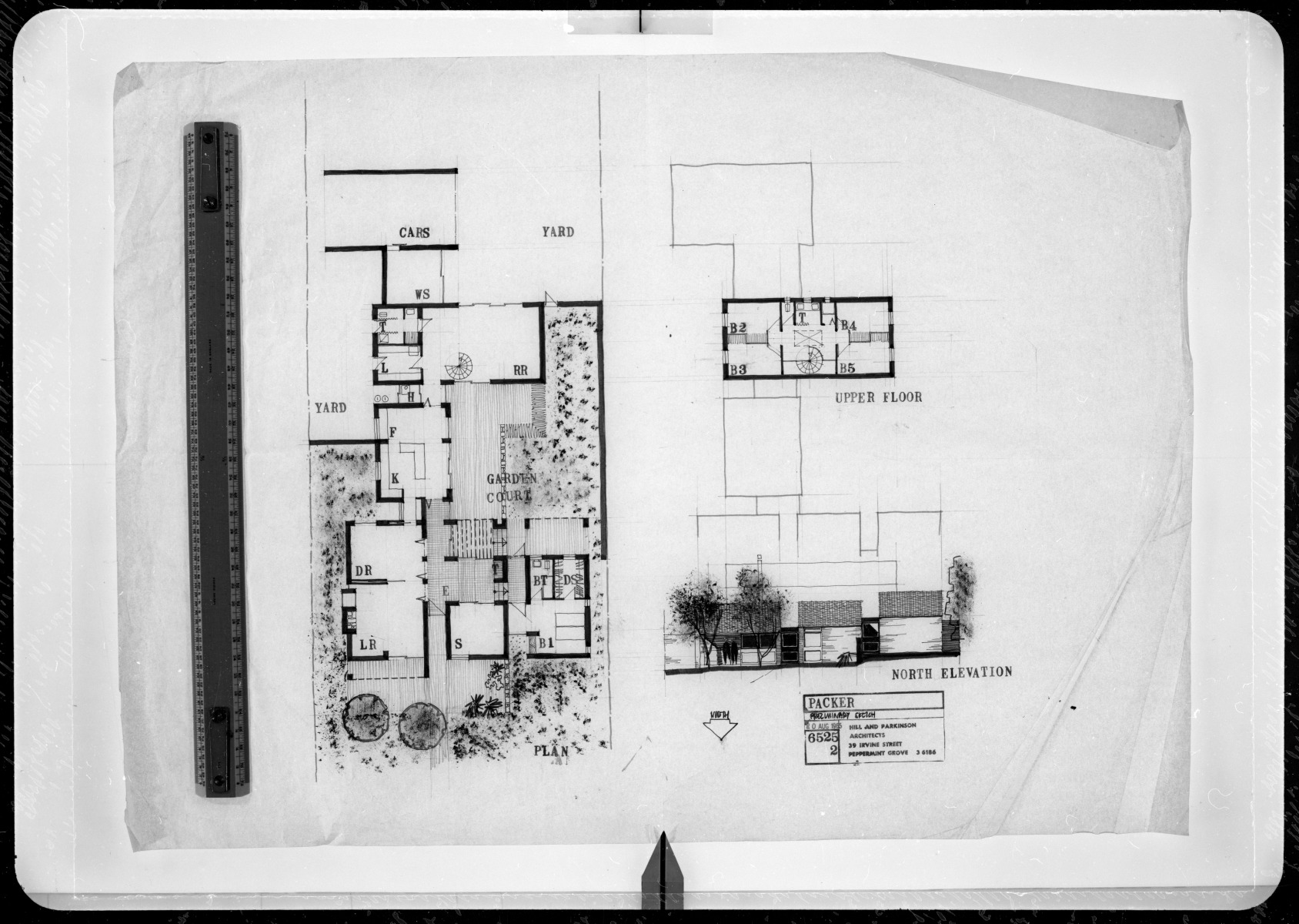 House alterations for Dr Peter Packer and his wife Glendyr at 58 Irvine ...