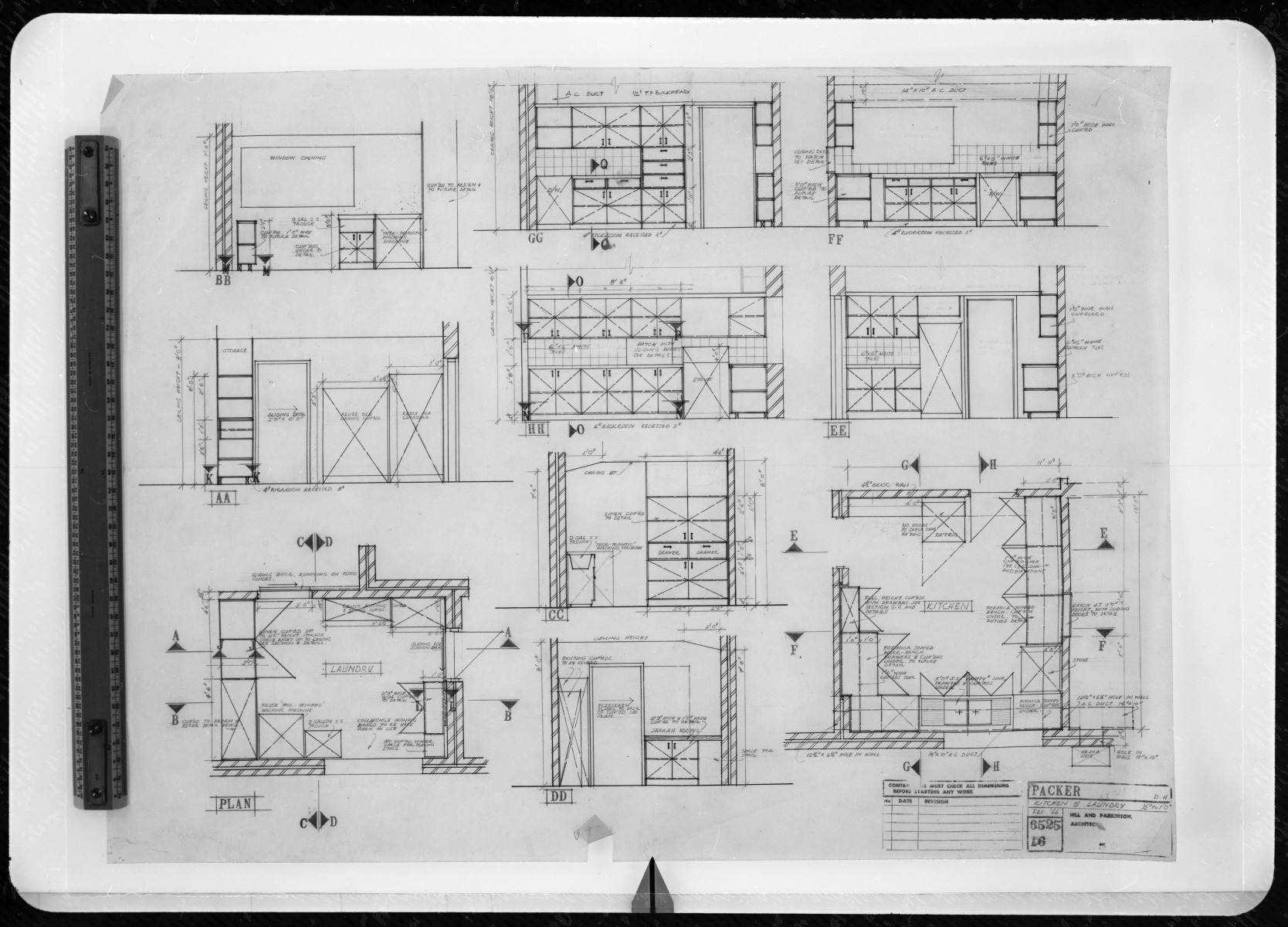 House alterations for Dr Peter Packer and his wife Glendyr at 58 Irvine ...