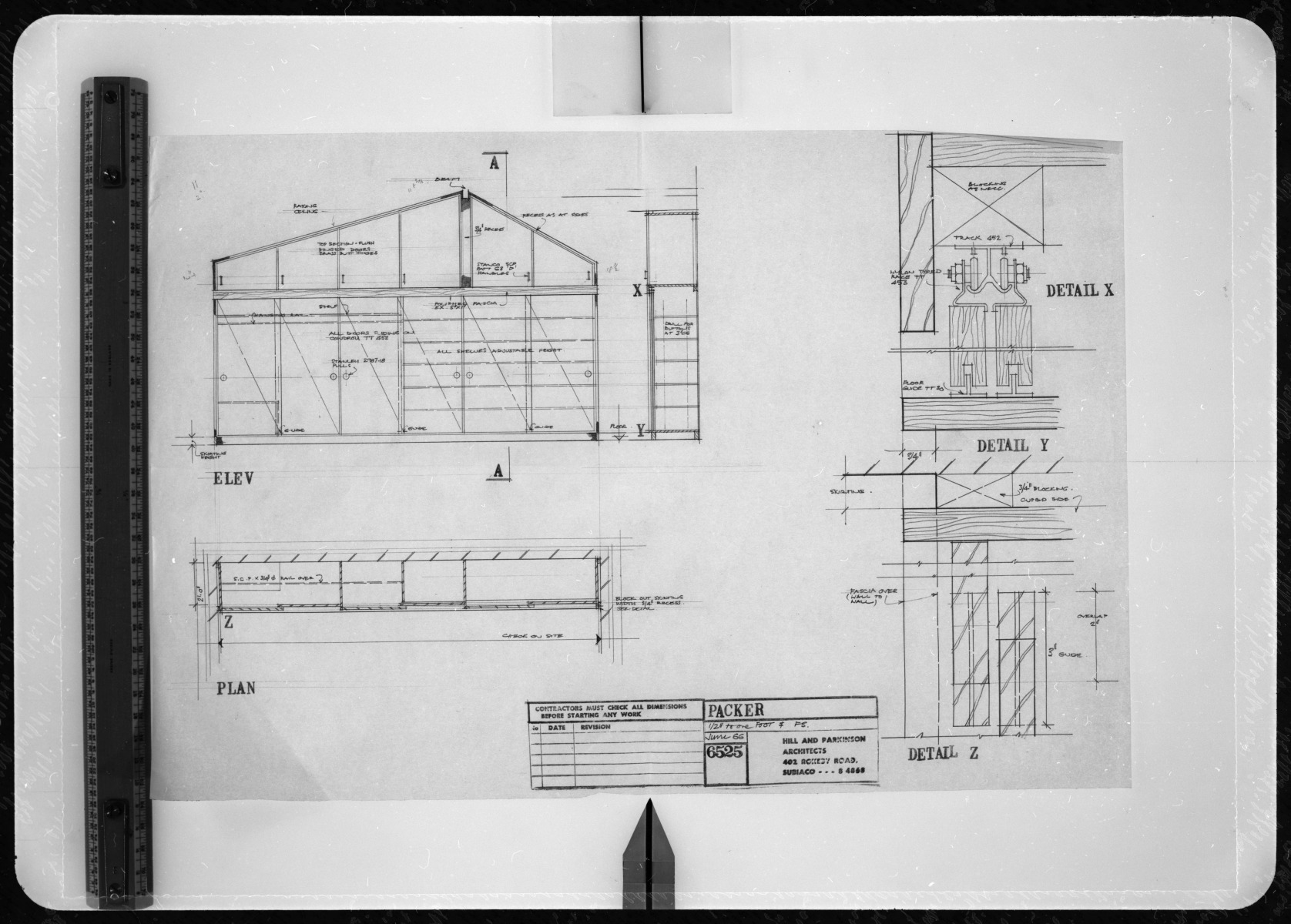 House alterations for Dr Peter Packer and his wife Glendyr at 58 Irvine ...